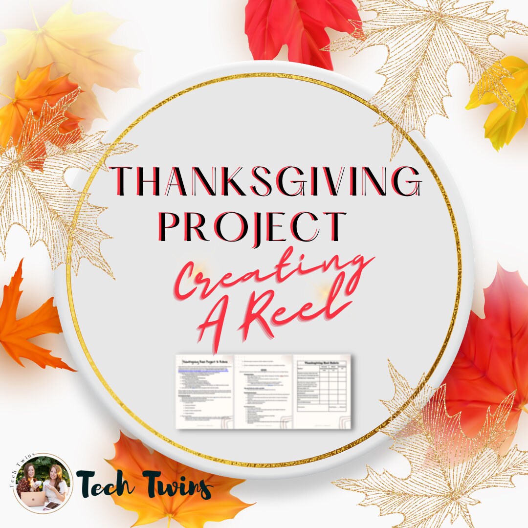 Thanksgiving Project- Creating a Reel - Etsy
