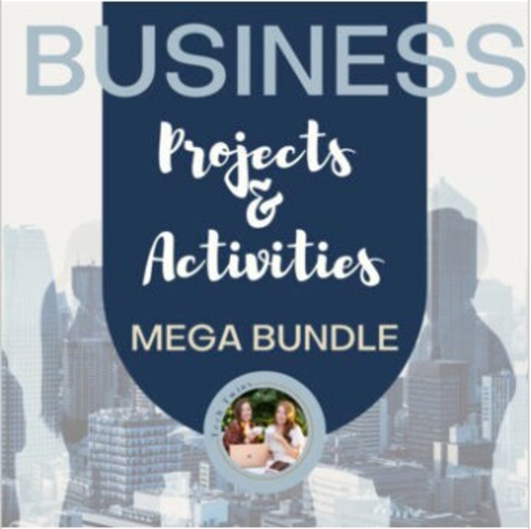 Business Projects & Activities MEGA Bundle - Etsy