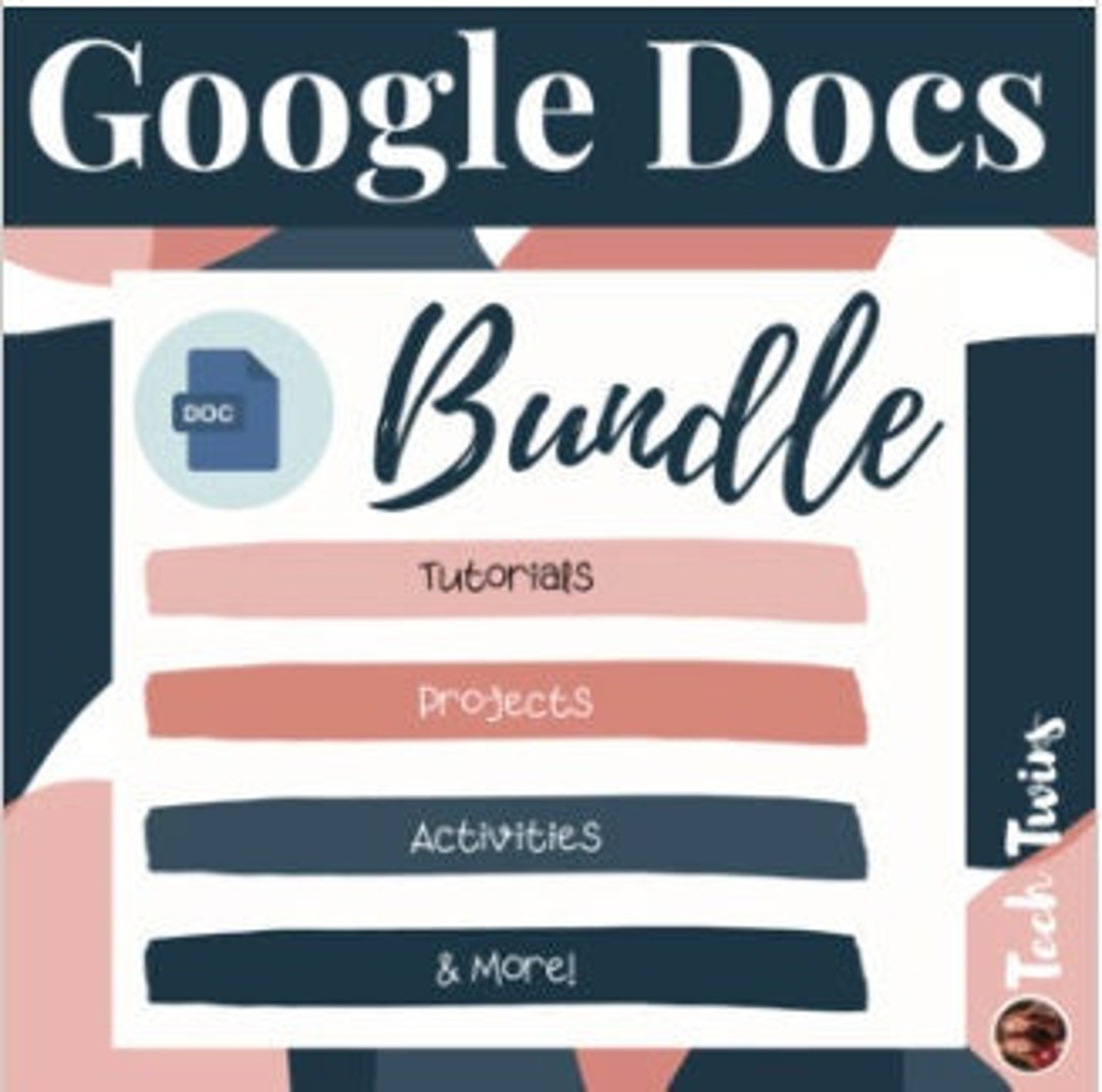 Google Docs Assignments, Projects, & Tutorials Bundle - Etsy