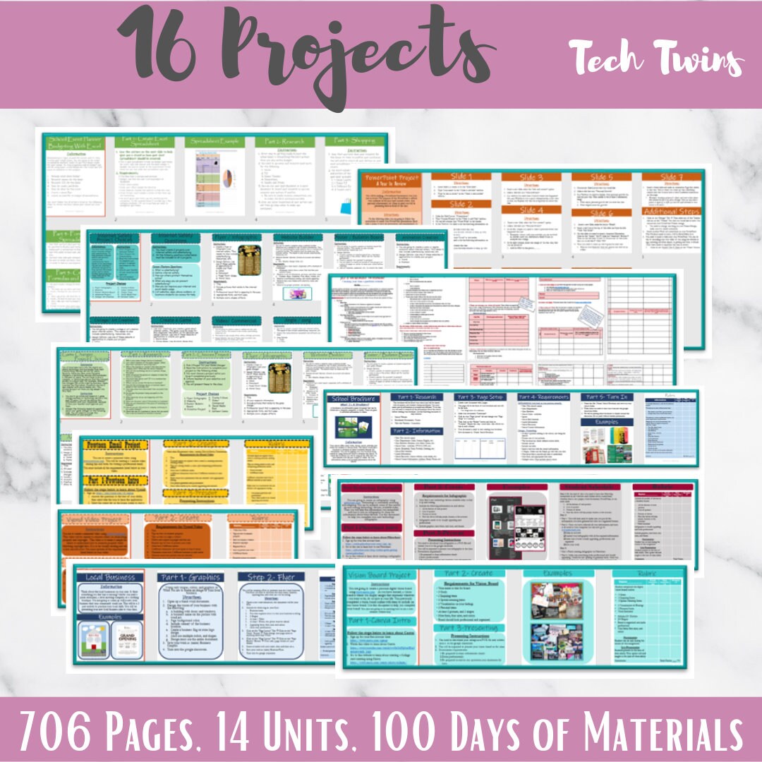 Computer Applications Course & Bundle- Google 2nd Edition - Full Year ...