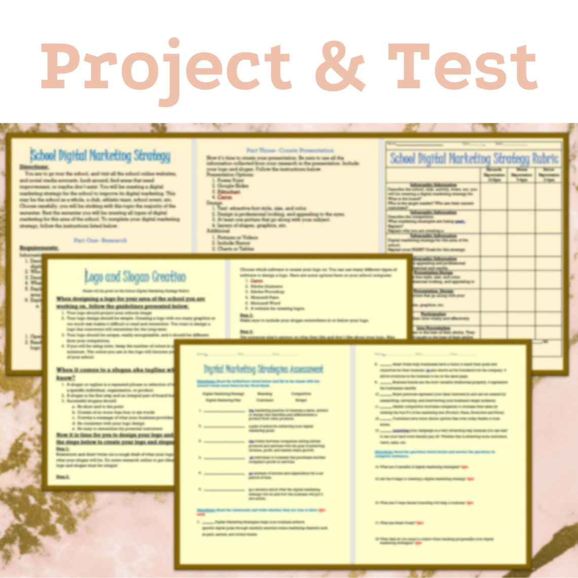 Digital Marketing Strategies Unit Plan - Etsy