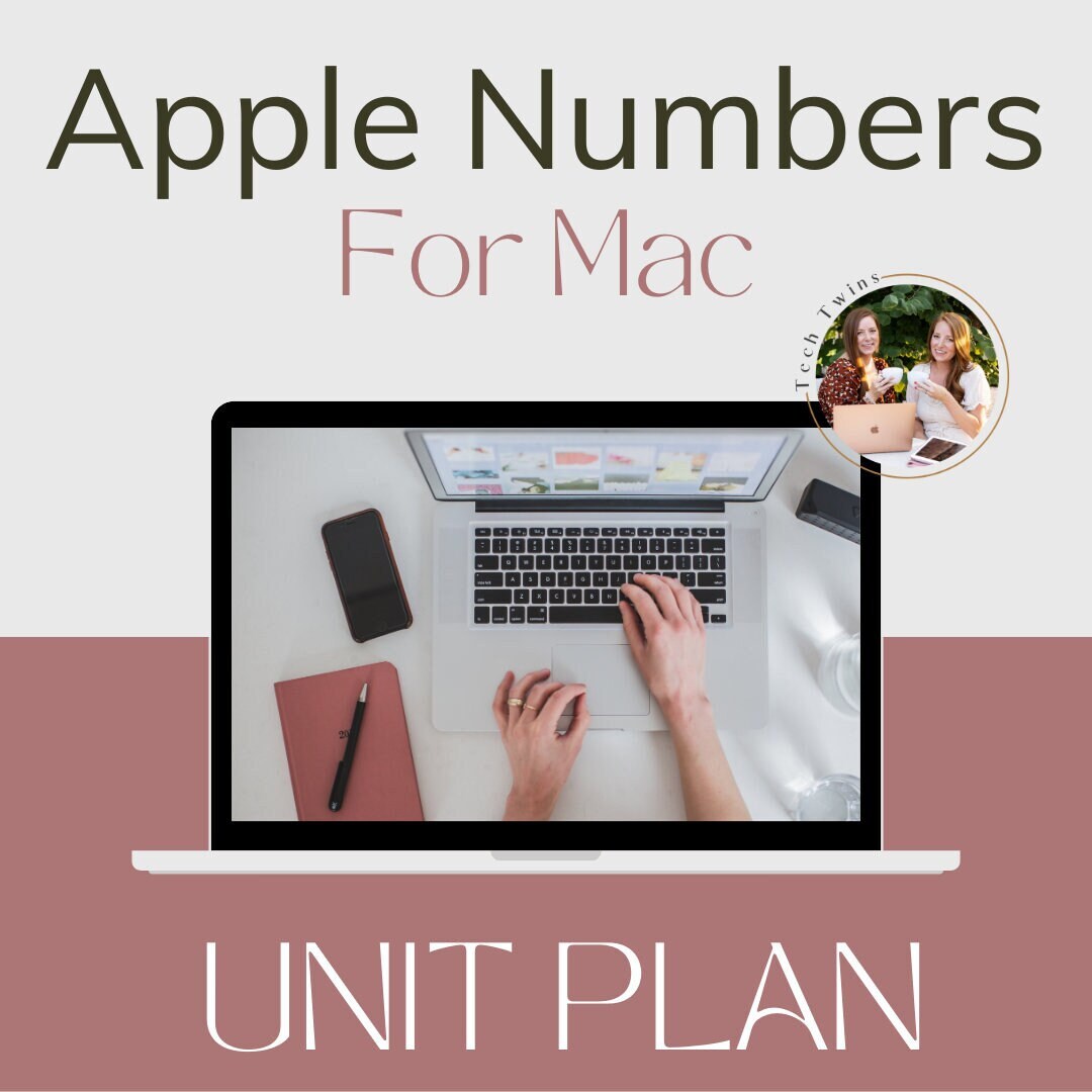 Apple Numbers for Mac Unit Plan - Etsy