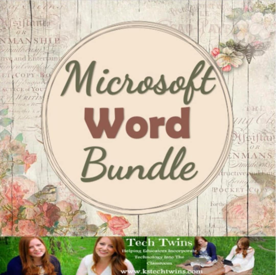 Microsoft Word Bundle - Etsy