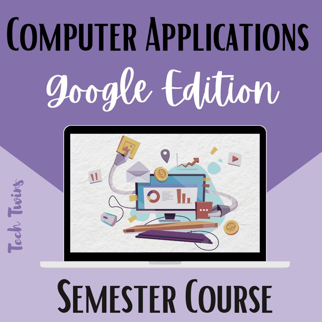 Computer Applications Course & Bundle- Google Edition- 1 Semester ...