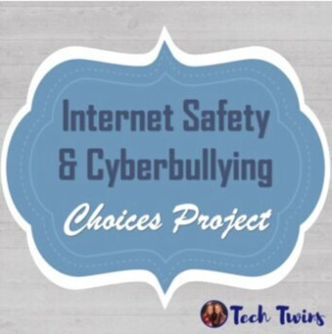Internet Safety/ Cyberbullying Project Choices (choice Board) - Etsy
