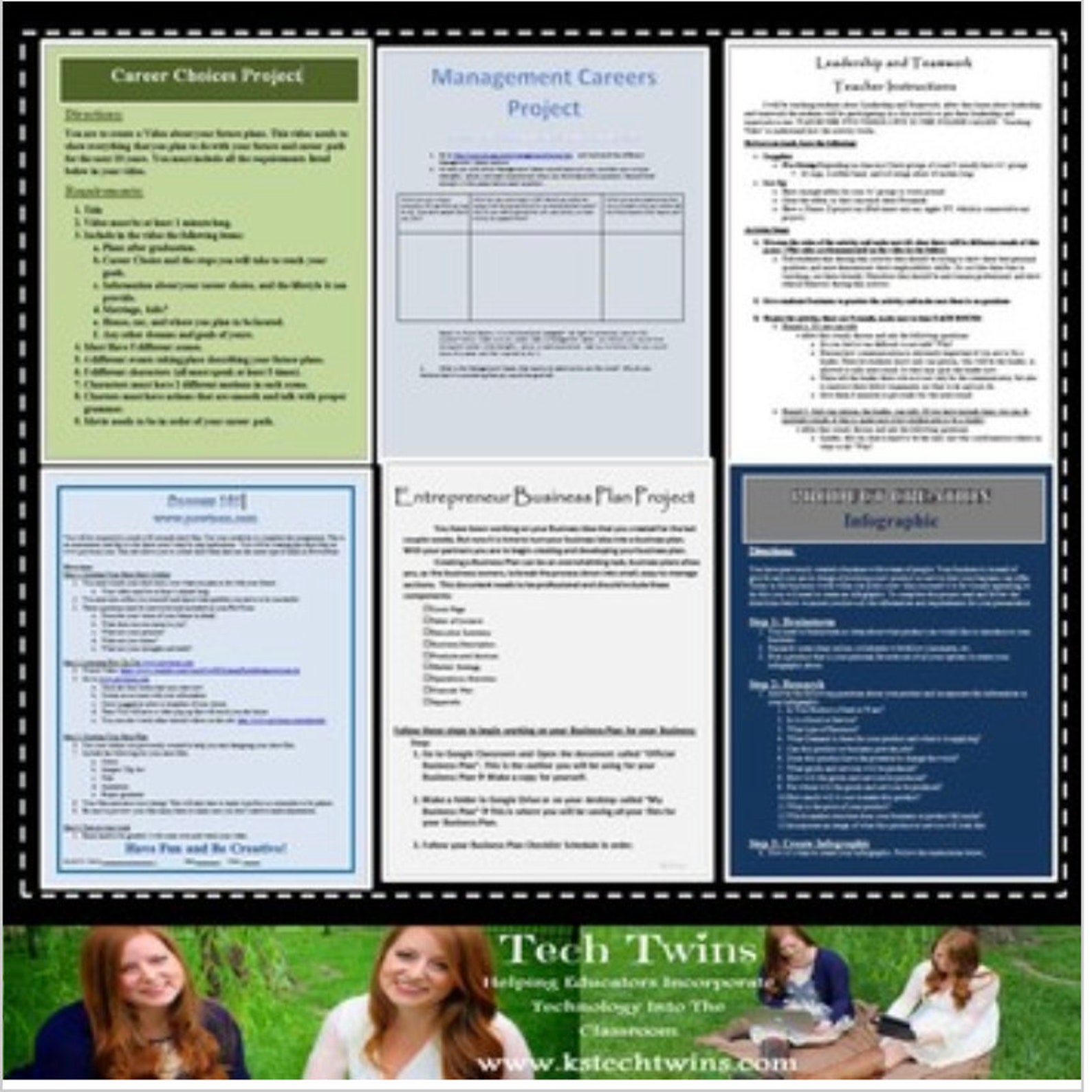 Business Projects Bundle- Grades 9-12 - Etsy