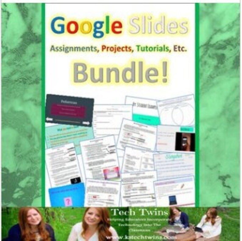 Google Slides Assignments, Projects, & Tutorials Bundle - Etsy