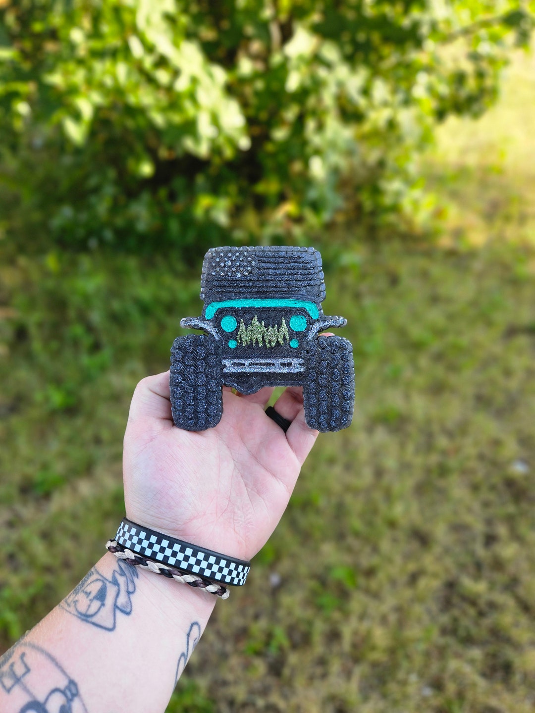 YEEP Flag Freshie 4x4 Mud Flag Car Air Fresheners Custom Made Car ...