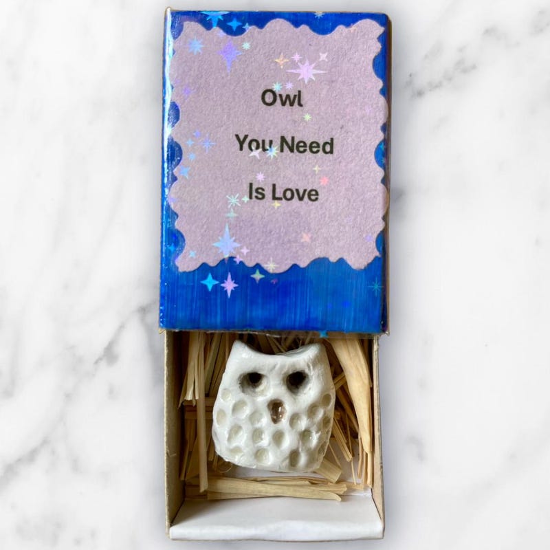 Clay Owl Mini - Etsy UK