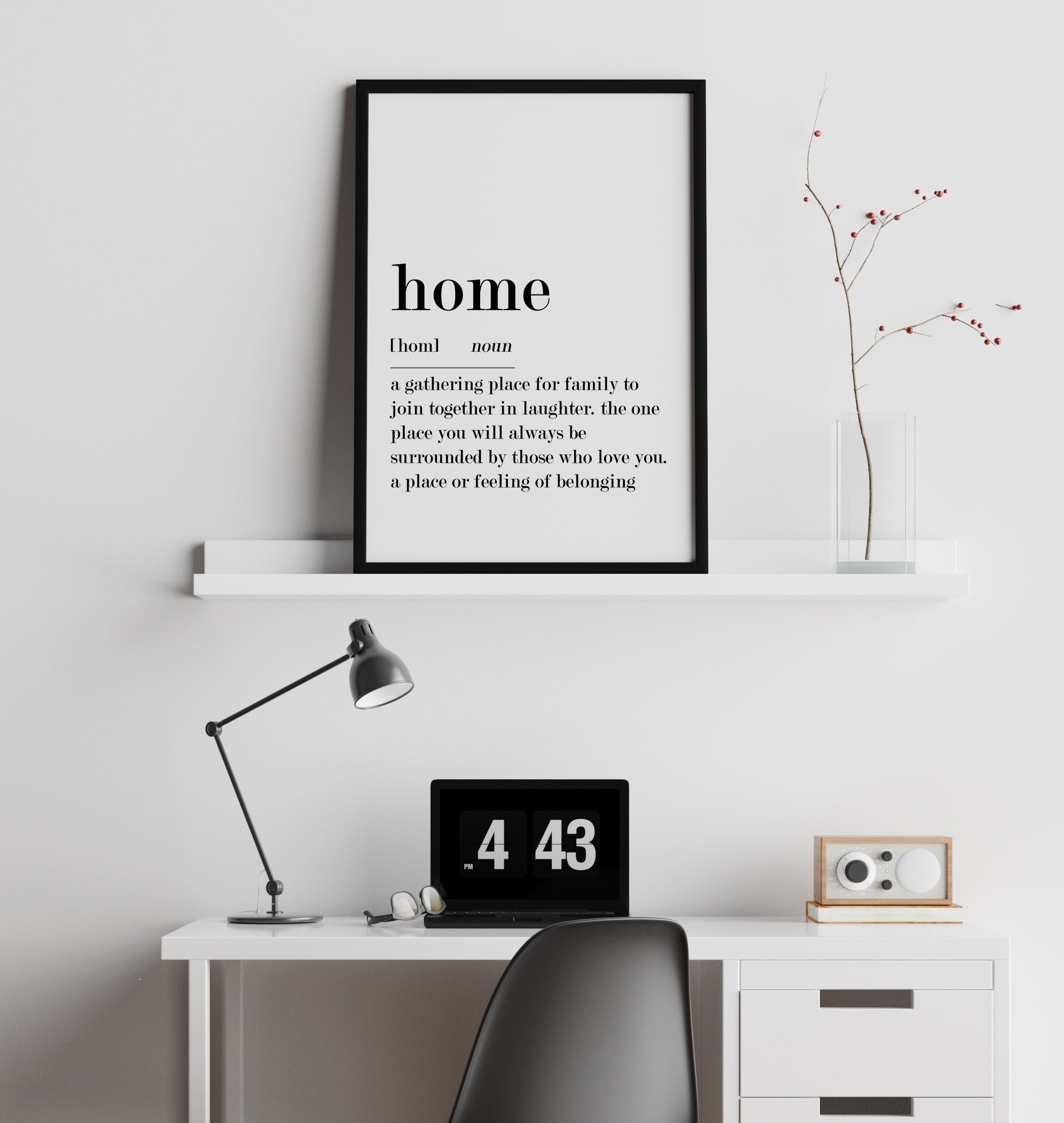 Home Definiton, Home Printable, Quote Print, Home Quote Poster, Living ...