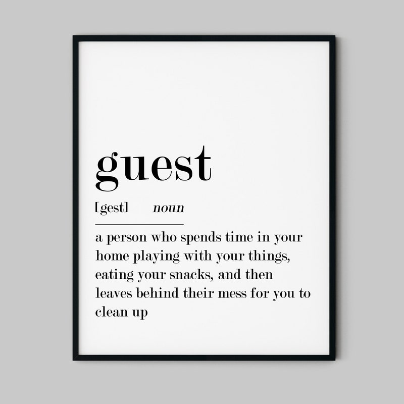 Guest Bedroom Signs - Etsy