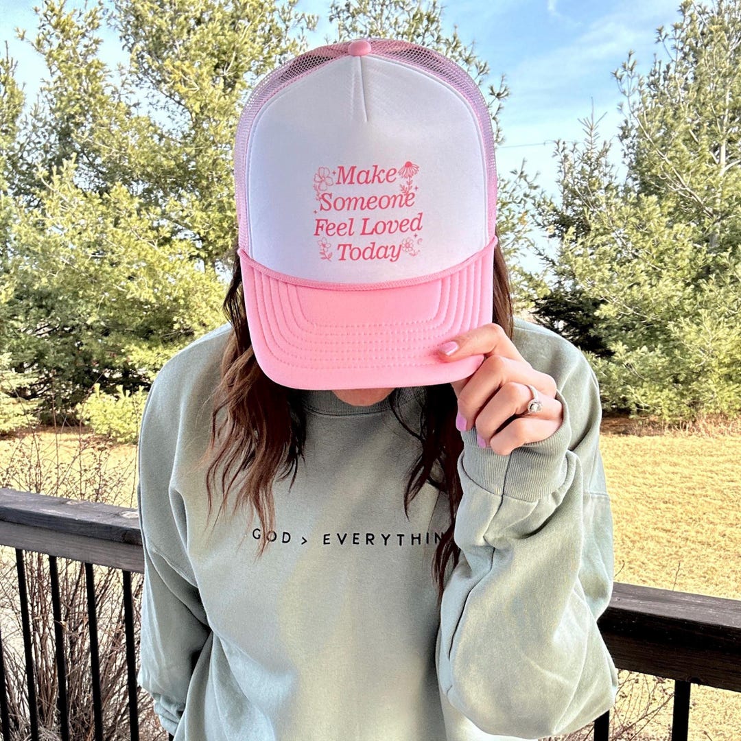 Cute Girly Trucker Hat for Girls Baseball Cap Hat Women’s Hat ...