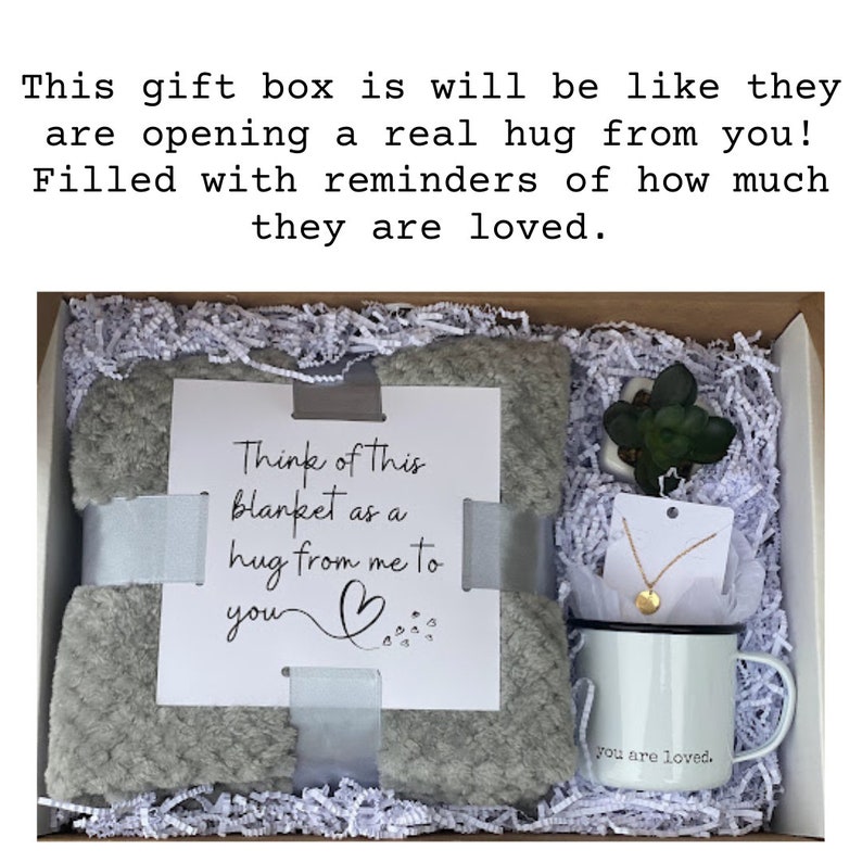 A Box of Love With a Warm Hug, Gift, Shippable Gift, Thinking of You ...