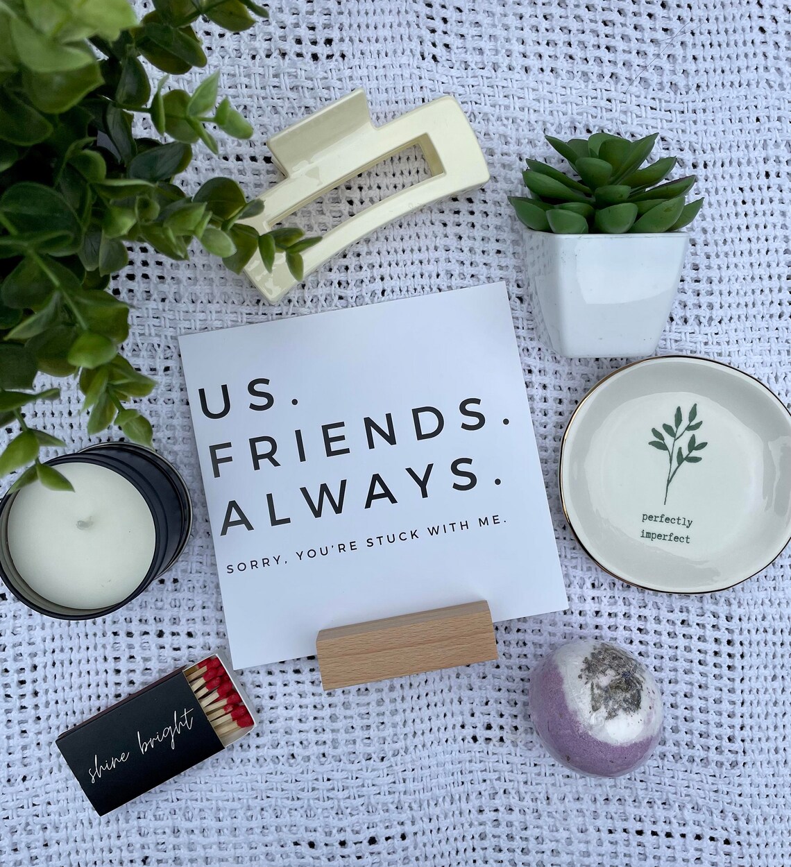 Box of Friendship Spa Day, Us Friends Always, Best Friends, Thinking of ...