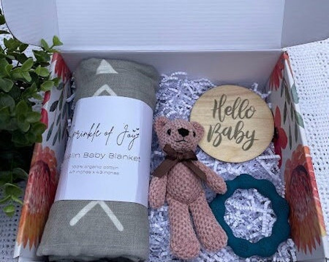 Box of JOY Baby BOY, Baby Boy Gift Box, Neutral Baby Gift Box, Baby Boy ...