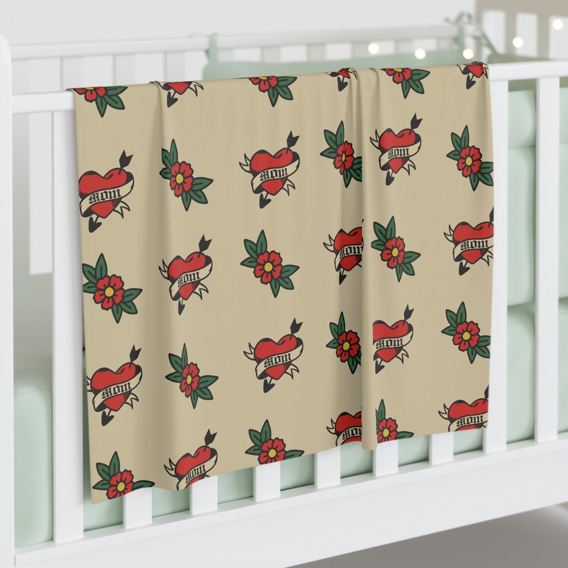 Tattoo Inspired Baby Swaddle Blanket - Etsy