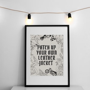 Bad Two the Bone Birthday Tattoo Parlor Sign - Etsy