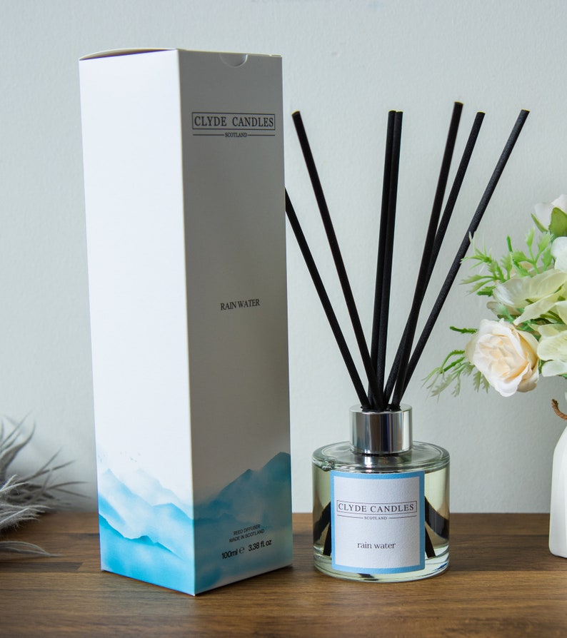 Rain Water Rain Water Reed Diffuser - Clyde Candles, Luxury Diffuser ...