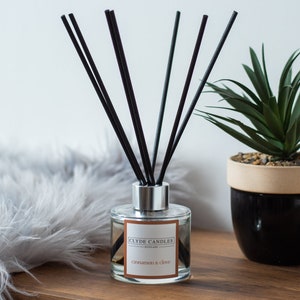 Cinnamon & Clove Reed Diffuser - Clyde Candles, Luxury Diffuser Oil ...