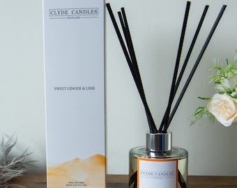 Cinnamon & Clove Reed Diffuser - Clyde Candles, Luxury Diffuser Oil ...