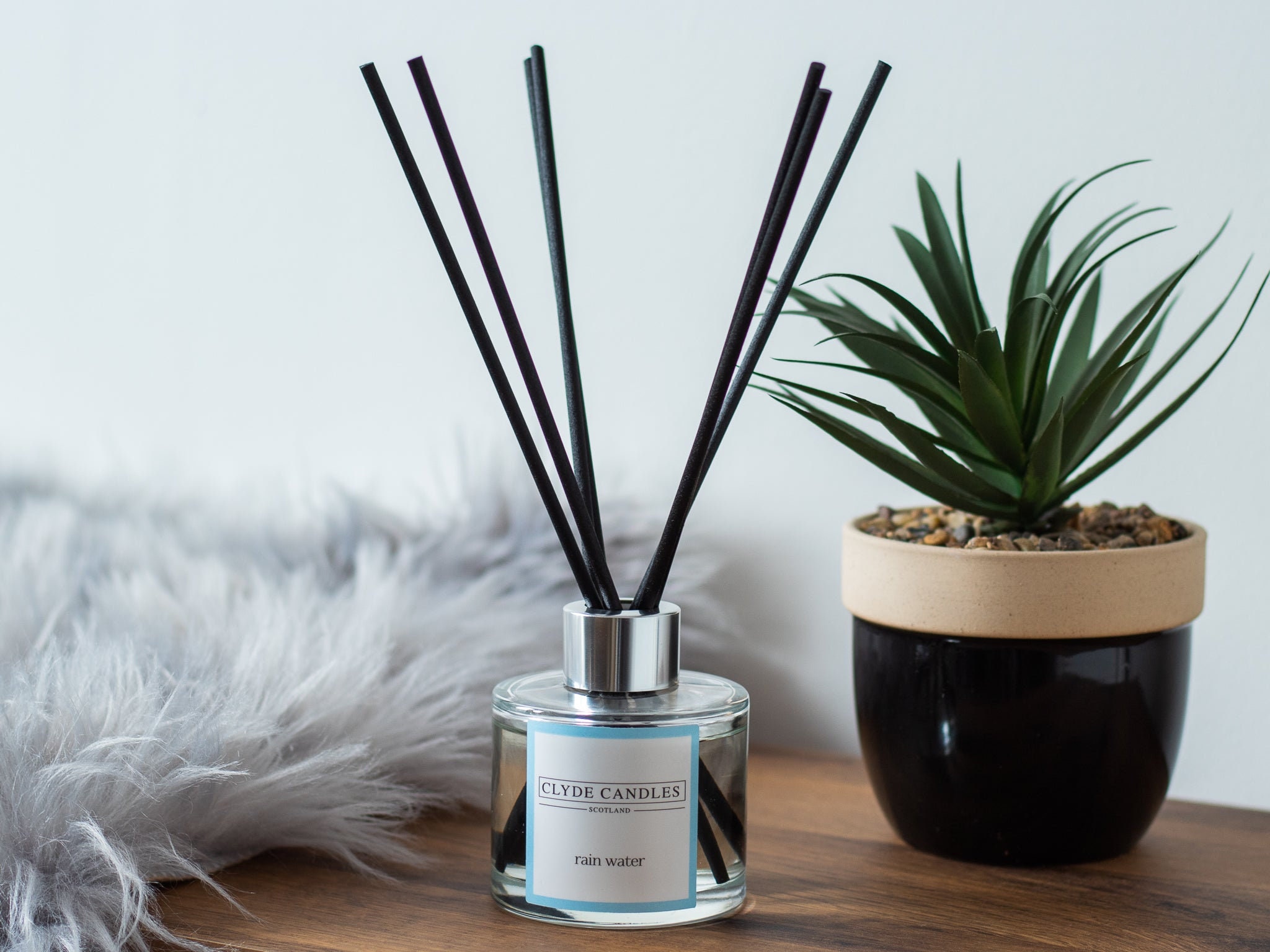 Rain Water Rain Water Reed Diffuser - Clyde Candles, Luxury Diffuser ...