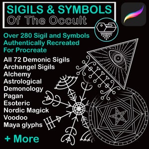 Sigils and Symbols of the Occult - Etsy