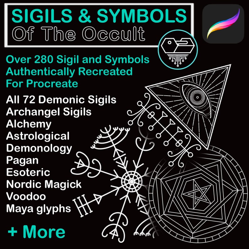 Sigils and Symbols of the Occult - Etsy
