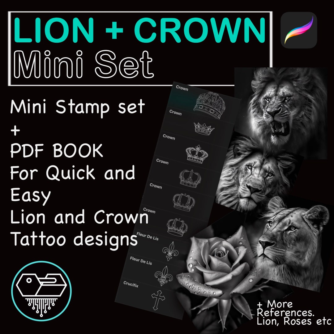 Lion and Crown Maker, Mini Set - Etsy