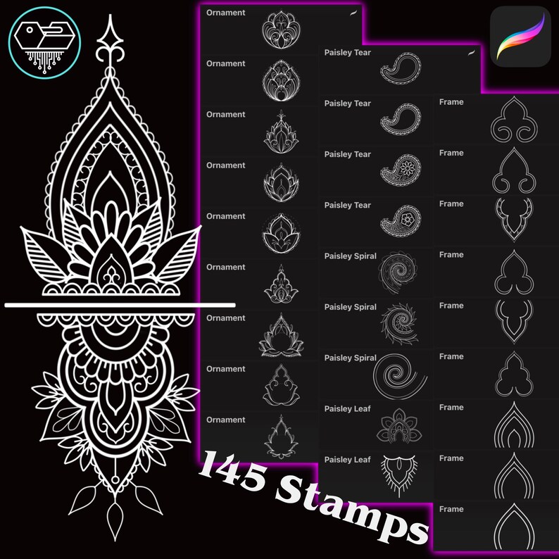 Mehndi Henna Tattoo Design Maker - Etsy