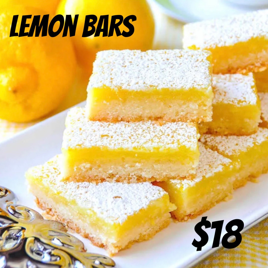 Lemon Bars - Etsy