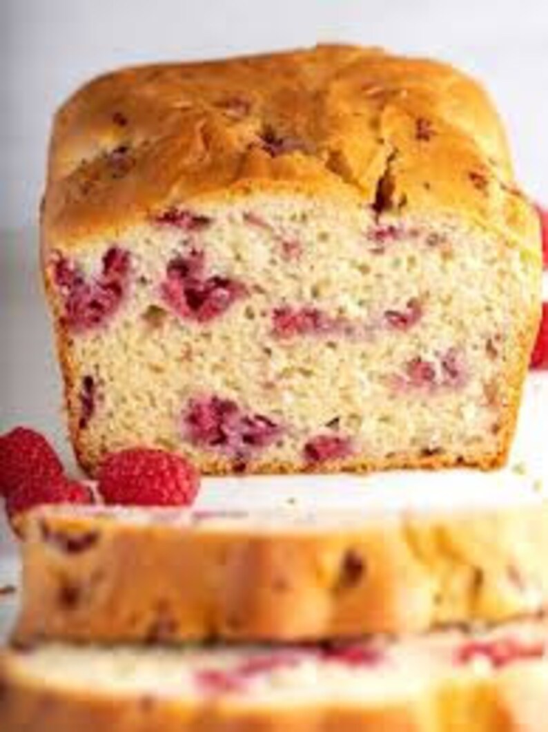 Raspberry Bread - Etsy