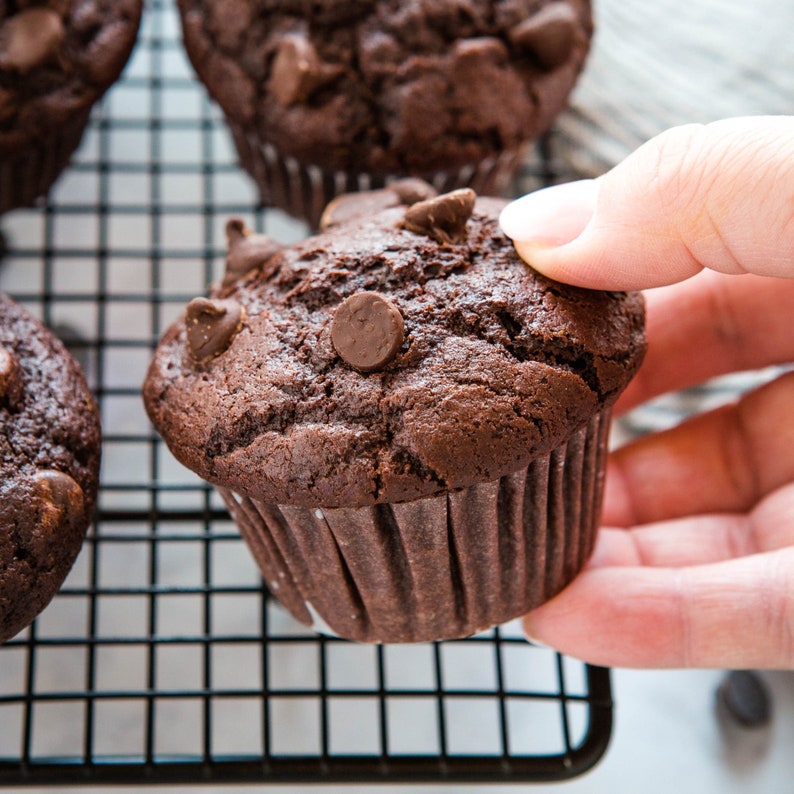 Double Chocolate Chip Muffins - Etsy