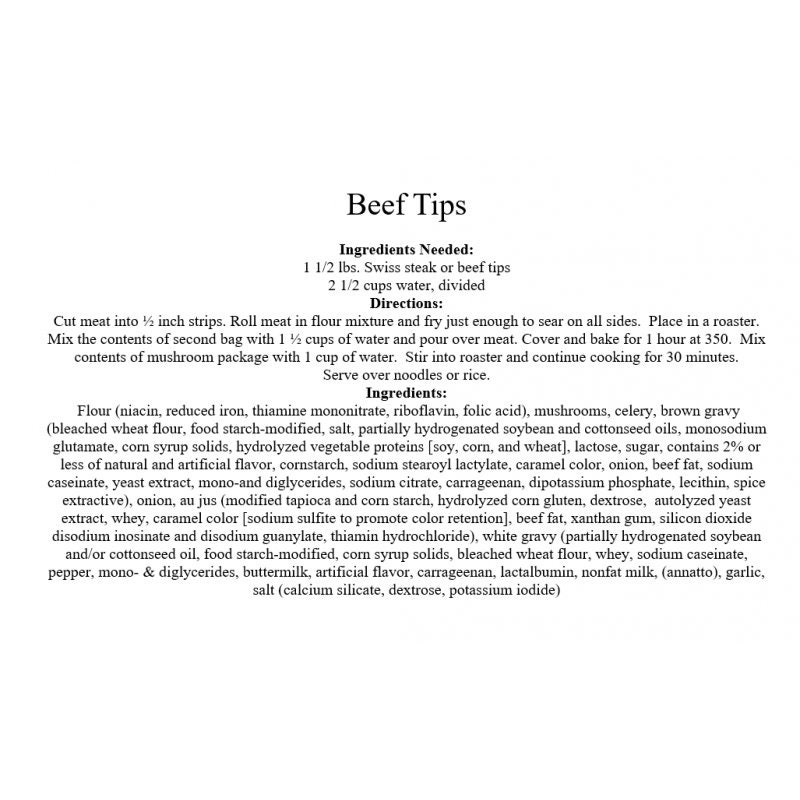 Beef Tips Mix - Etsy