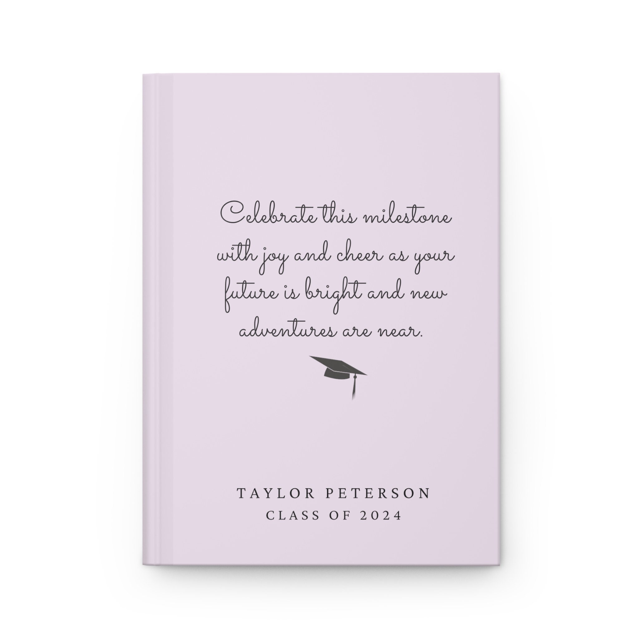 Graduation Journal, Class of 2024, Congratulations Graduate, Gift for ...