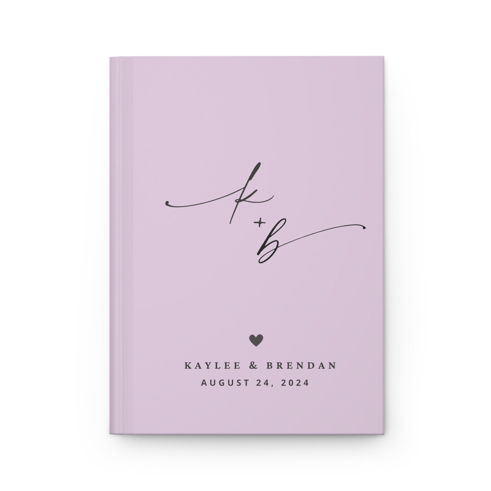 Custom Couples Journal, Wedding Guestbook, Personalized Name Gift ...