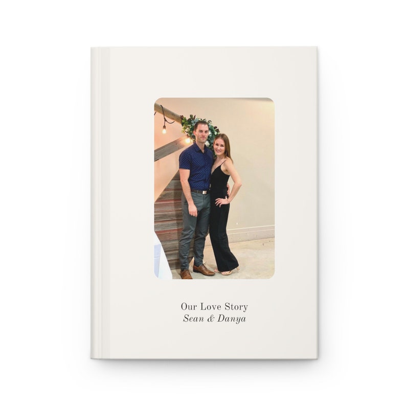 Couples Journal, Our Love Story, Wedding Guestbook, Personalized Paper ...