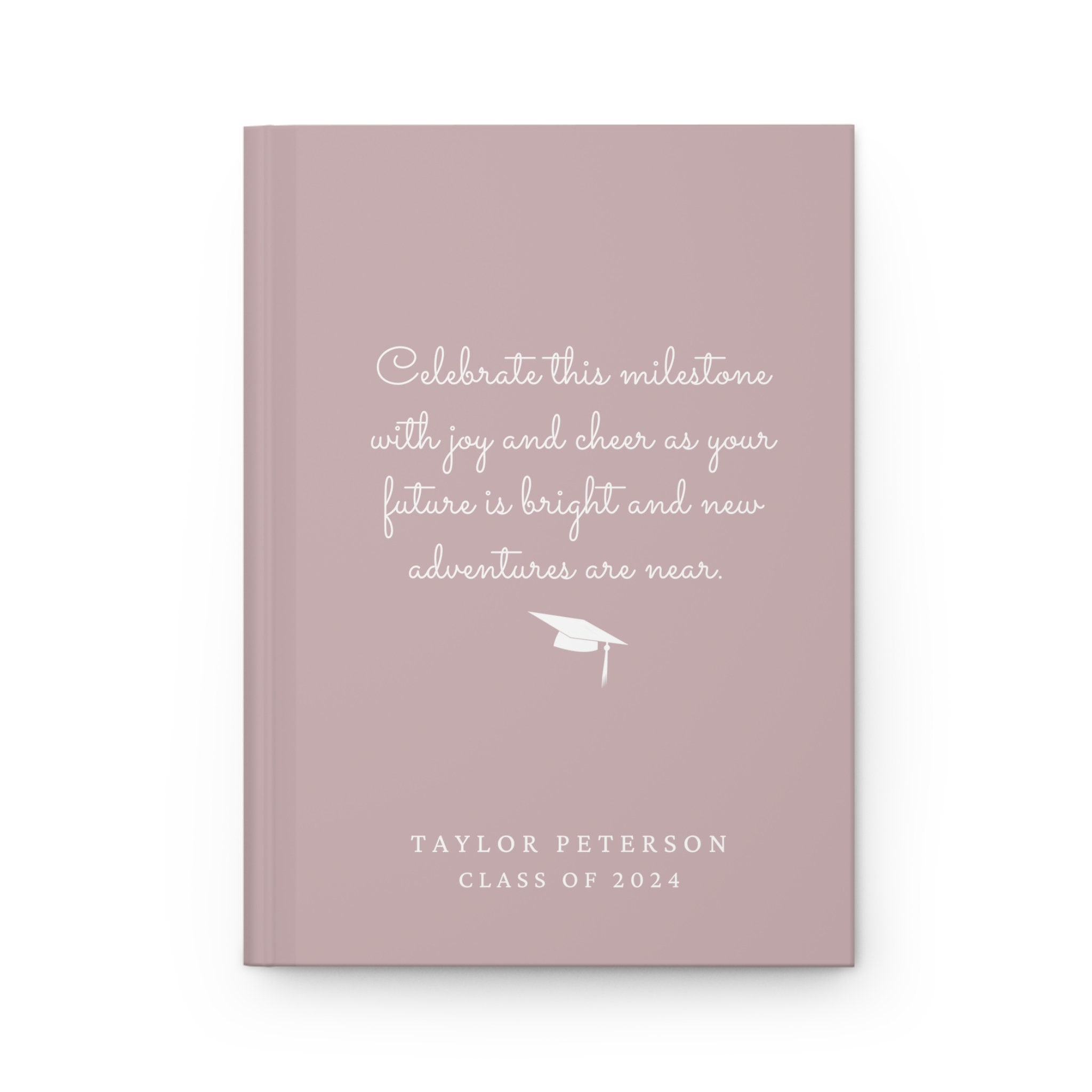 Graduation Journal, Class of 2024, Congratulations Graduate, Gift for ...