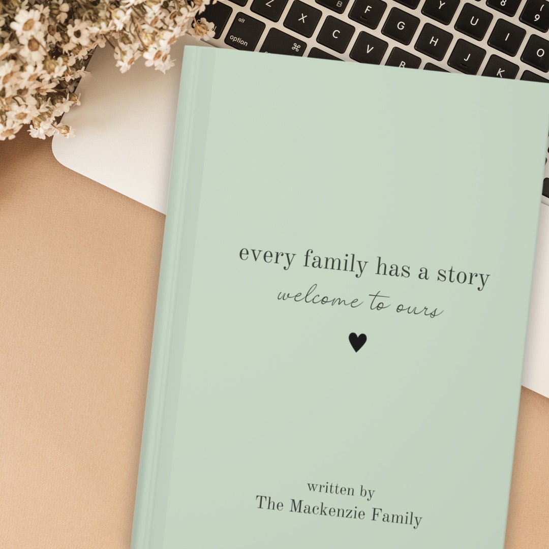 Family Memory Keepsake Journal, Family History Book, Housewarming Gift ...