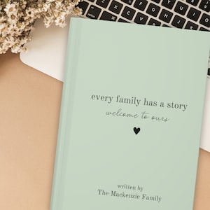 Family Memory Keepsake Journal, Family History Book, Housewarming Gift ...