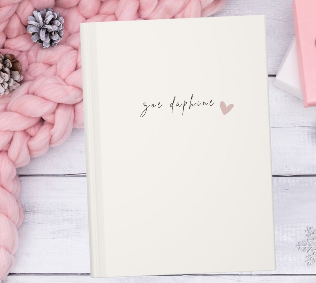 Letters to My Daughter Hard Cover Notebook, Dear Daughter Journal ...