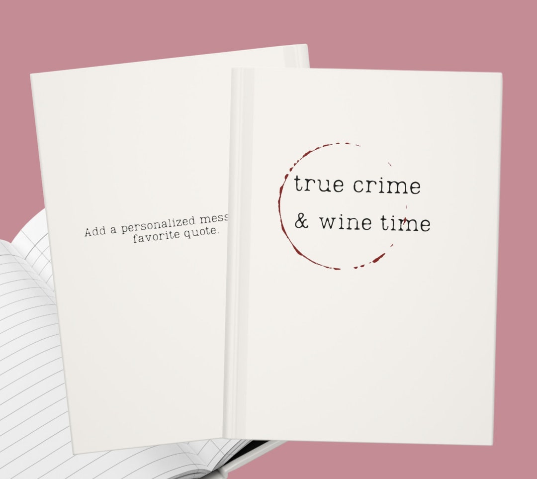 True Crime and Wine Time Christmas Gift, True Crime Gift Ideas, Best ...