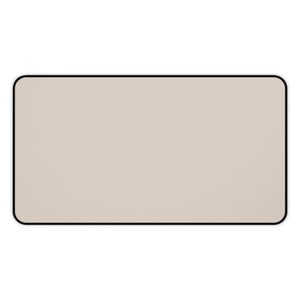 Sand Beige Office Desk Mat, Custom Writing Pad, Desk Protector, Home ...