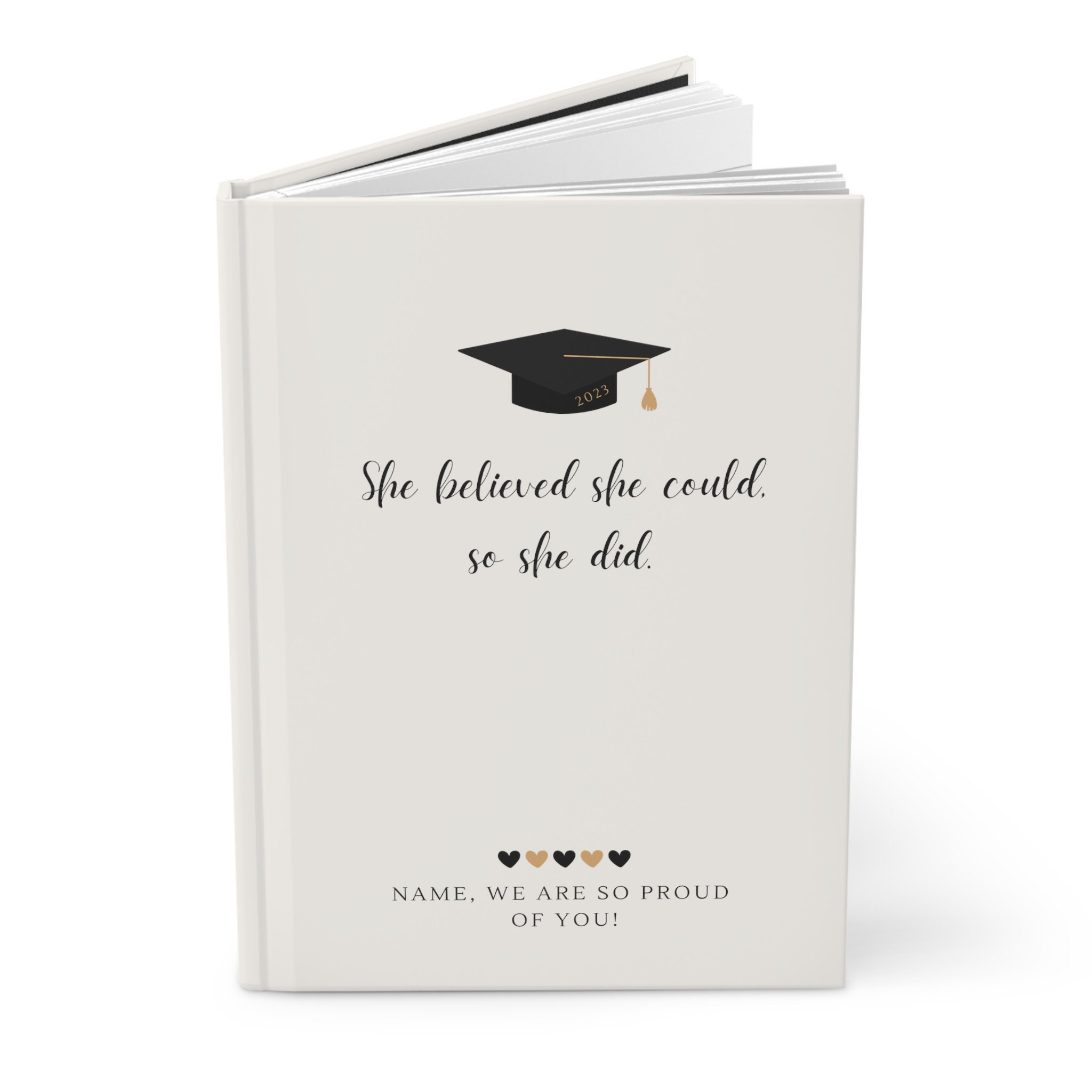 Personalized Gift Graduation Present New Chapter Gift Custom Notebook ...