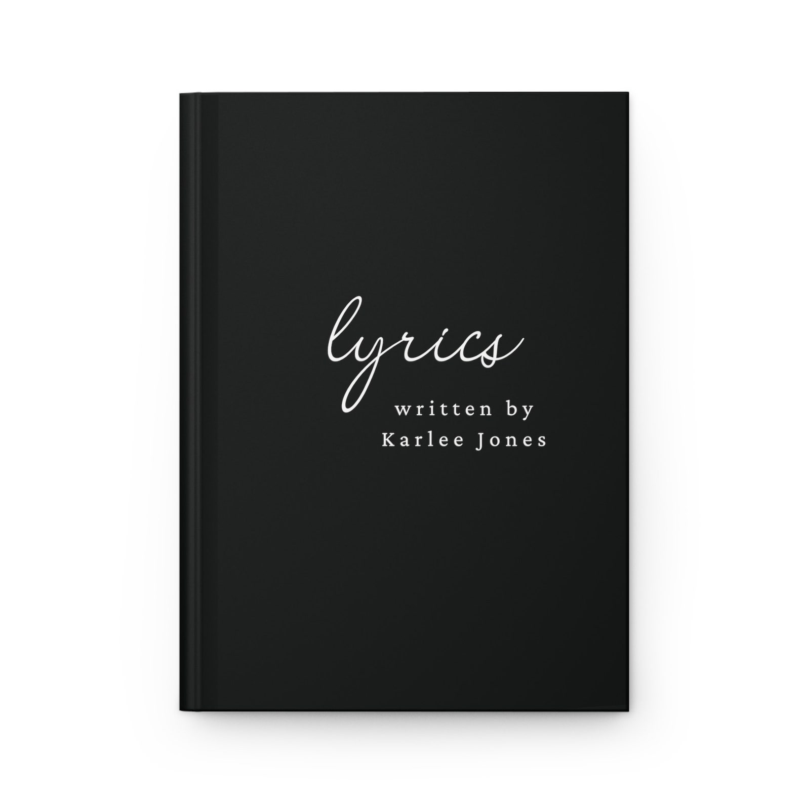 The Songwriter Journal, Gift for Singers, Custom Songwriters Notebook ...
