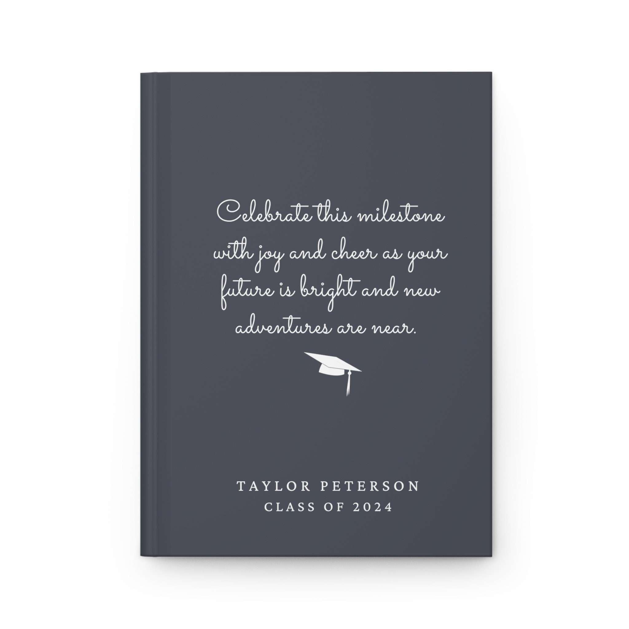 Graduation Journal, Class of 2024, Congratulations Graduate, Gift for ...