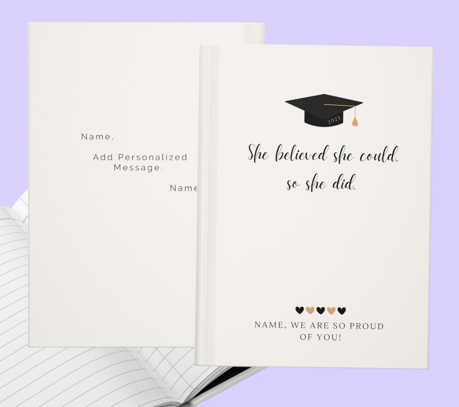 Personalized Gift Graduation Present New Chapter Gift Custom Notebook ...