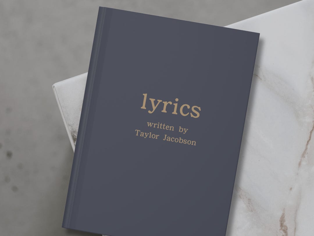 The Songwriter Journal, Gift for Singers, Custom Songwriters Notebook ...