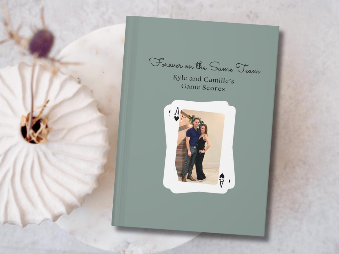 Personalized Game Gifts, Game Night Score Book, Date Night Games ...