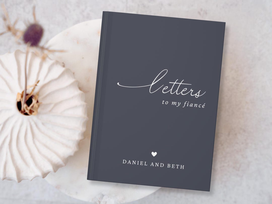 Letters to My Fiance, Our Love Story, Couples Personalized Journal ...