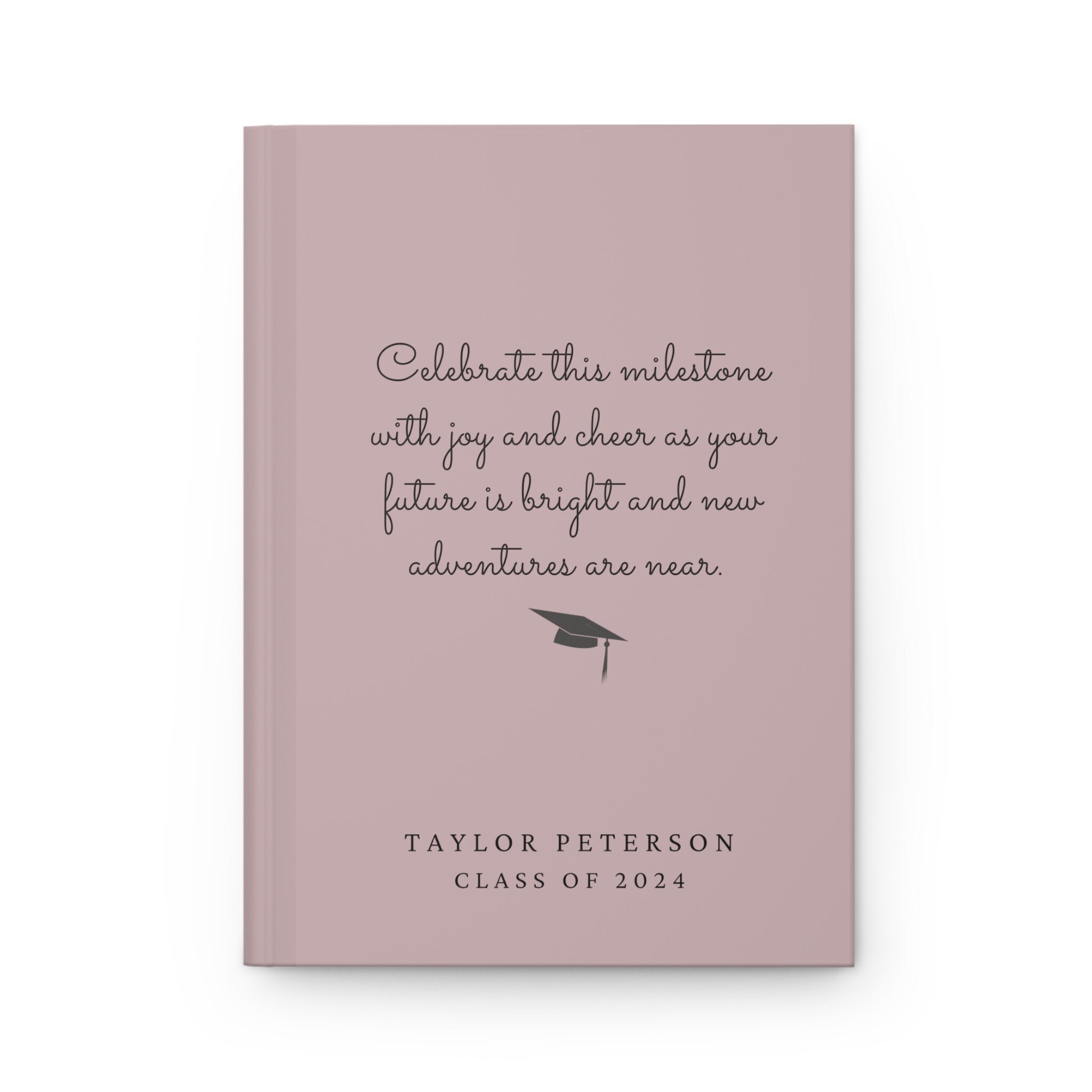 Graduation Journal, Class of 2024, Congratulations Graduate, Gift for ...